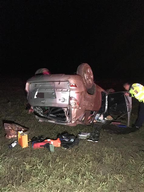 VIDEO Accident rutier cu patru răniți pe DN2A CT100 ro