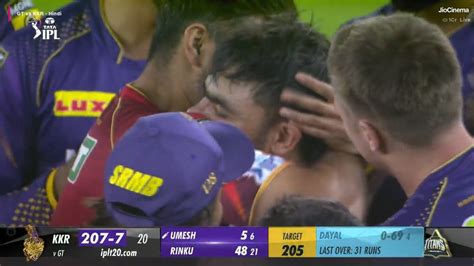 Rinku Singh 5 Sixes Highlights Rinku Singh Batting Today Youtube