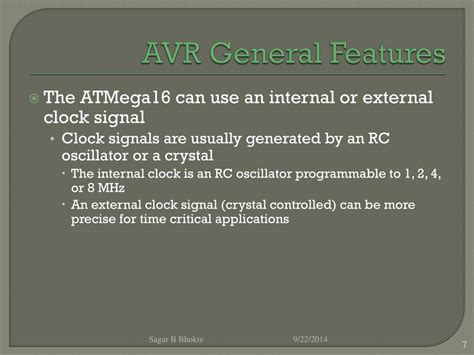Ppt Introduction To Avr Atmega 1632 Powerpoint Presentation Free