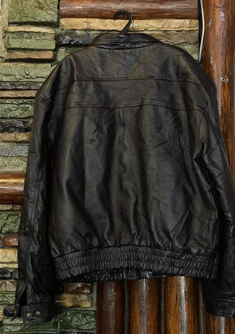 ASH CREEK TRADING LEATHER JACKET On Carousell