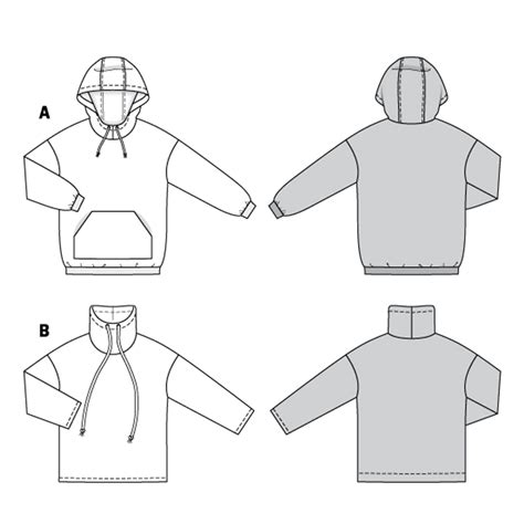 Hoodie Sewing Pattern