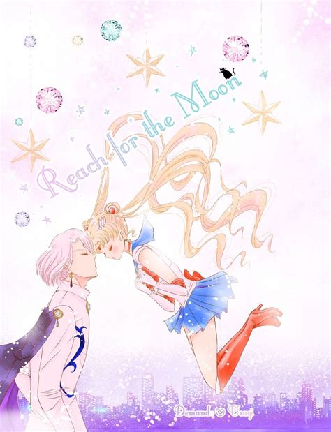 月華遊星5 サンプル Reach For The Moon セーラームーン 遊星 イラスト
