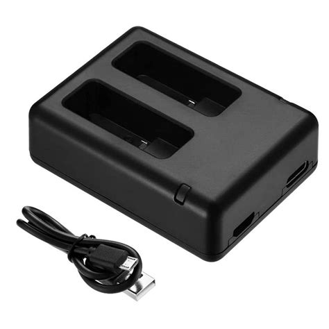 Chargeur De Batterie Voies Pour GoPro HERO Noi Grandado