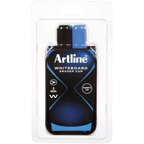 Artline 577 Magnetic Whiteboard Eraser Cup Pack 4 Markers School