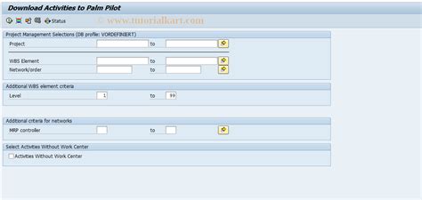 Openps Sap Tcode Download Activities To Palm Pilot Transaction Code