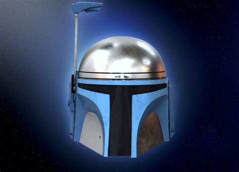 🪖 Jango Fett Armor Helmet Jetpack Plaster Star Wars 3d