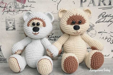 Free Knitting Pattern For Adorable Tiny Teddy Bears