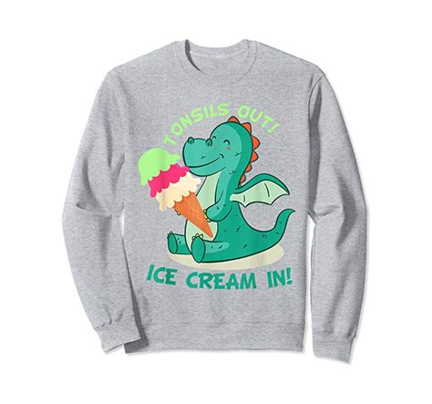 Order Now Tonsillectomy Surgery Tonsils Out Ice Cream In T Shirt Tees
