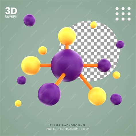 Premium Psd 3d Render Connections Business Illustration