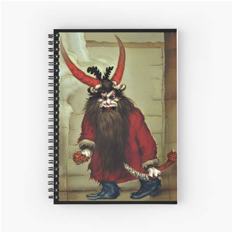 Cuaderno De Espiral Krampus Krampusnacht Krampuskarten Gruss Vom
