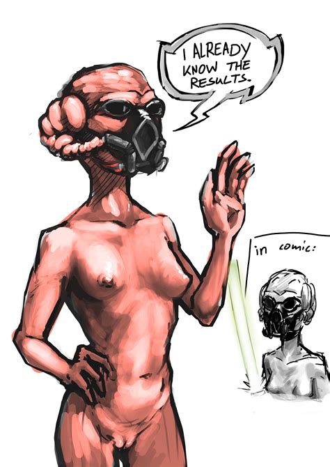 Rule 34 Alien Breasts Female Gesture Hi Res Kel Dor Lightsaber Mask Melee Weapon Nipples Nude