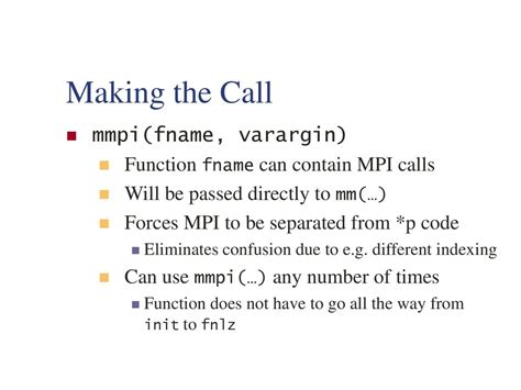 java mpi in matlab p max goldman da guo ppt download