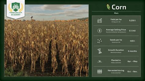Farming Simulator 22 How To Sow And Harvest Cornmaize Fs22 Mod