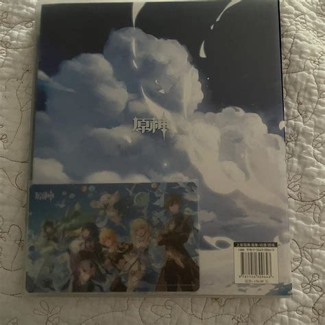 Genshin Impact Art Book Volume 1 Comes With Smaller Depop