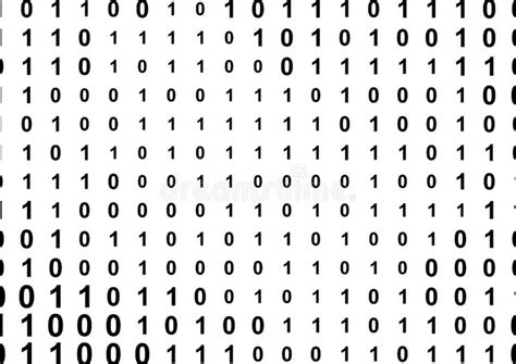 Binary Computer Code Background Stock Vector Illustration Of Screen