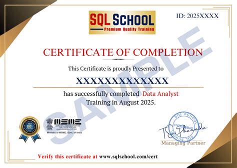 Data Analyst Sql School