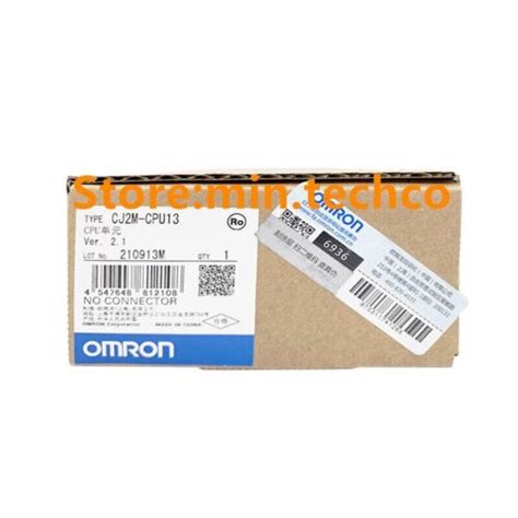 Original Omron Cj2m Cpu13 Plc Module Cj2mcpu13 Cpu Unit New In Box Ebay
