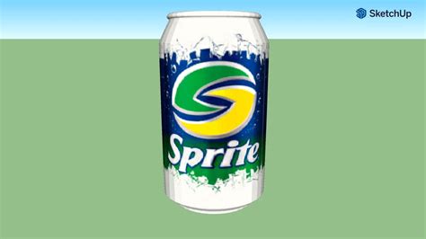 Sprite Can 3d Model