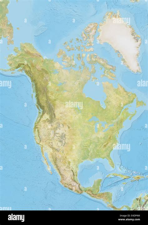 High Detailed North America Road Map With Labeling Stock 45 OFF