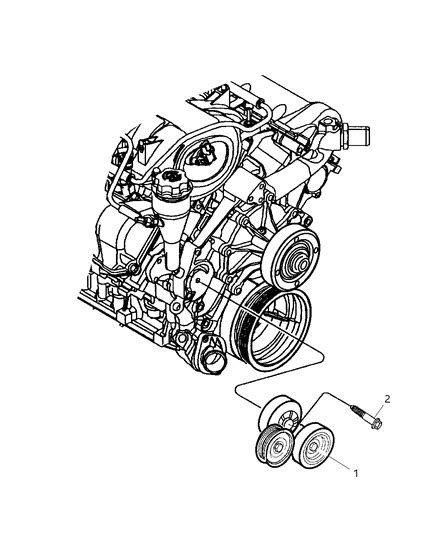 Drive Pulleys 2001 Jeep Grand Cherokee