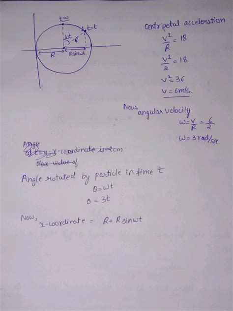 3 B Mpi C Me D 4 M A Particle Revolves In A Circle Of Radius R