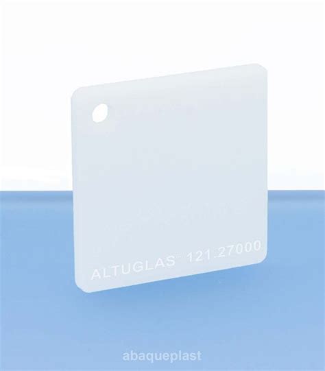 Altuglas Plaque PMMA coulé mono satin Altuglas CN