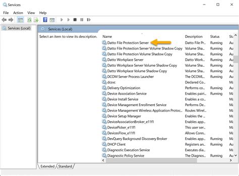 File Protection Server Configure Service