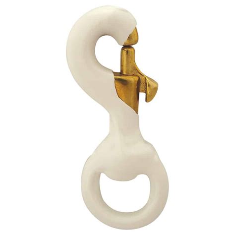 Rubber Coated Brass Swivel Snap Flagpole Farm