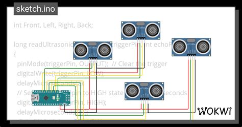 Car Wokwi Esp32 Stm32 Arduino Simulator