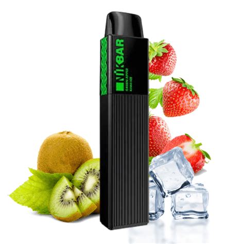 POD DESCARTÁVEL 5 2500 PUFFS STRAWBERRY KIWI ICE NIKBAR Best