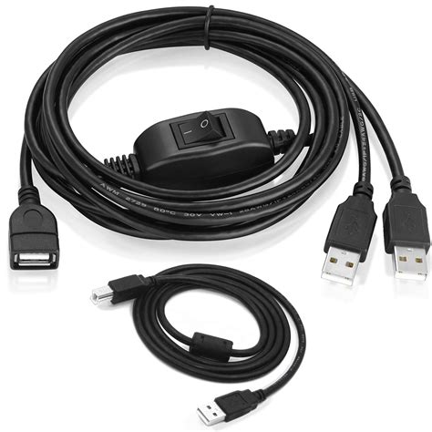 Buy Usb Splitter Cable Usb Female To 2 Male Splitter Printer Splitter