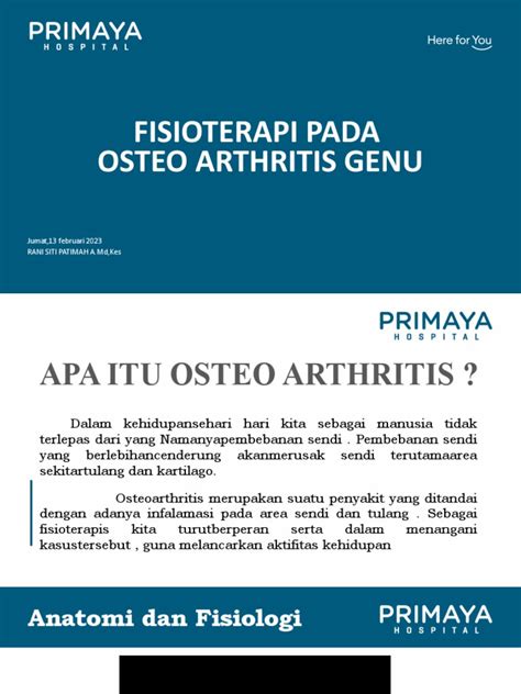 Fisioterapi Pada Oa Genu Pdf