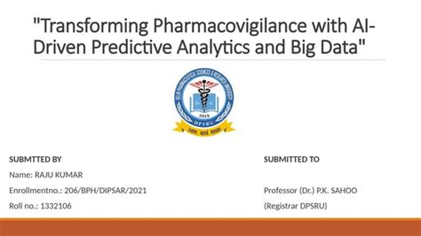 Ai Driven Predictive Analysis Of Big Datapptx