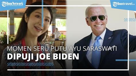 Momen Seru Putu Ayu Saraswati Saat Jadi Tour Guide Para Pemimpin Negara