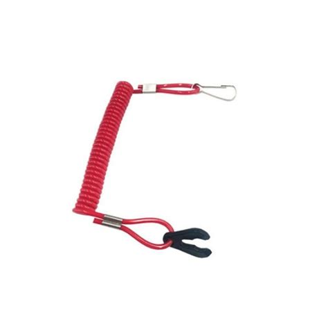 보트 선외 엔진 모터 킬 정지 스위치 안전 랜야드 클립 모터 보트 엔진 정지 스위치 키 랜야드 보트