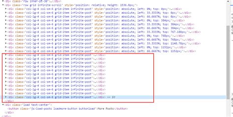 Javascript Why Ajax Load More And Isotope Not Working Together Stack Overflow