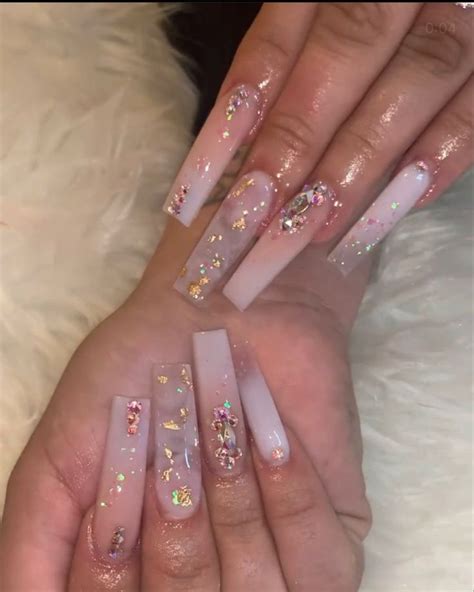Pin On Nail Inspo ️ Acrylic Nails Coffin Pink Ombre Acrylic Nails