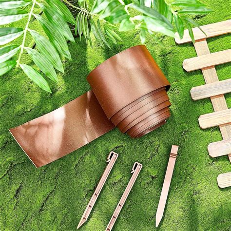 Sasylvia Kit De Bobinas Para Bordes De Paisaje 4 Rollos De 5 Pulgadas