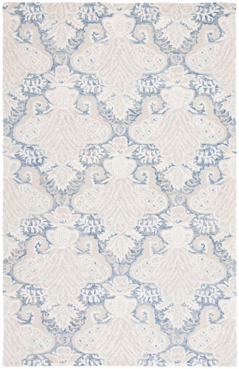 Safavieh Micro Loop Mlp539m Blue Ivory Rug Studio