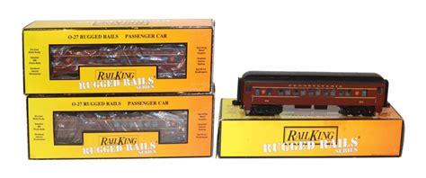 Sold At Auction Three Mth 30 4209 O Gauge Prr Madison Bogie Passenger