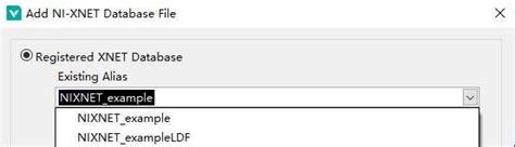Labview Net Api Database Constructor Node Can Not Associate Dbc In