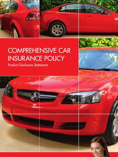 Comprehensive Car Insurance Policy Pdf Vehicle Insurance Insurance