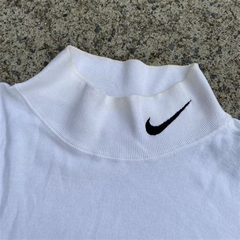 Nike Vintage Nike Swoosh Turtle Neck Long Sleeves Grailed