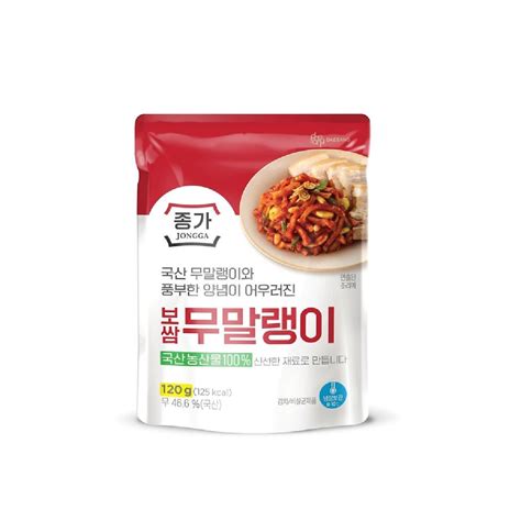 반찬 대상 보쌈 무말랭이 120g 배민 장보기∙쇼핑