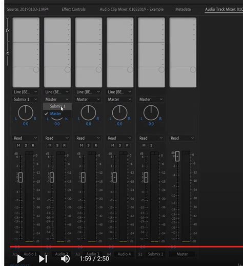 audio track mixer missing effect controls adobe community 13144471