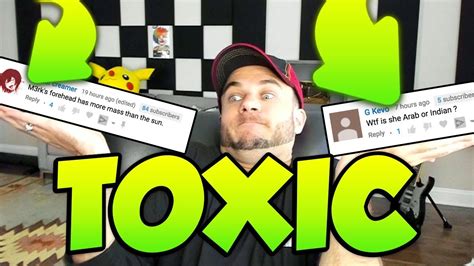 Reacting To Toxic Comments Youtube