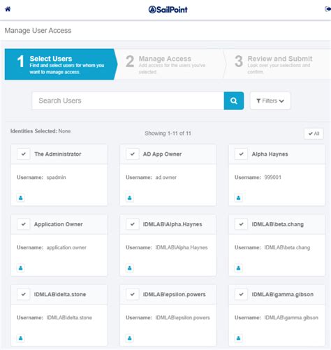Sailpoint Identityiq Mobile User Interface Allidm