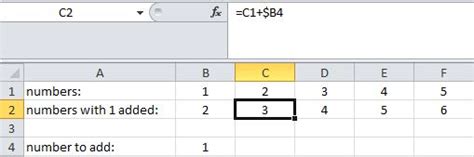Microsoft Excel Basic 4 Anchoring A Cell To Be Used In Computations