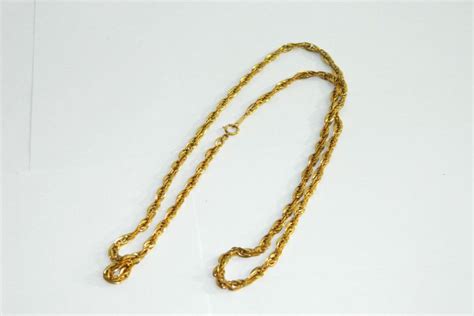 半田店 貴金属 K18 750 イエローゴールド Yg ネックレス デザインネックレス ペンダント 喜平 1880g 買取させて頂きました