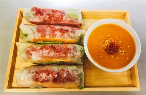 Bún Fresh Smoky Addictively Good Our Nem Nướng Cuốn Brings